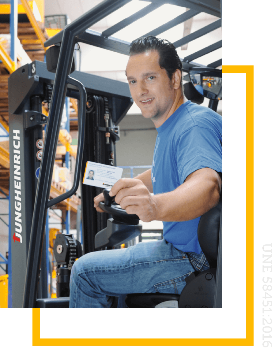 Curso Carnet de Carretillero Online, consígue tu carnet ya